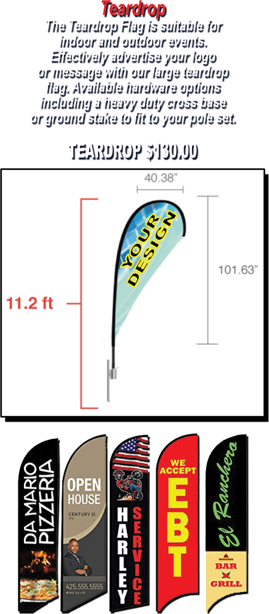 Tall flags - The Project Printer